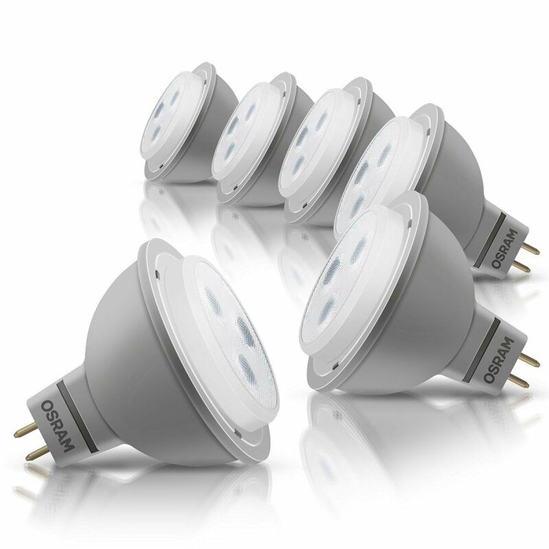 6 x Osram LED Star Leuchtmittel Reflektor 3W = 20W GU5,3 MR16 warmwei 6 x Osram LED Star Leuchtmittel Reflektor 3W = 20W GU5,3 MR16 warmwei