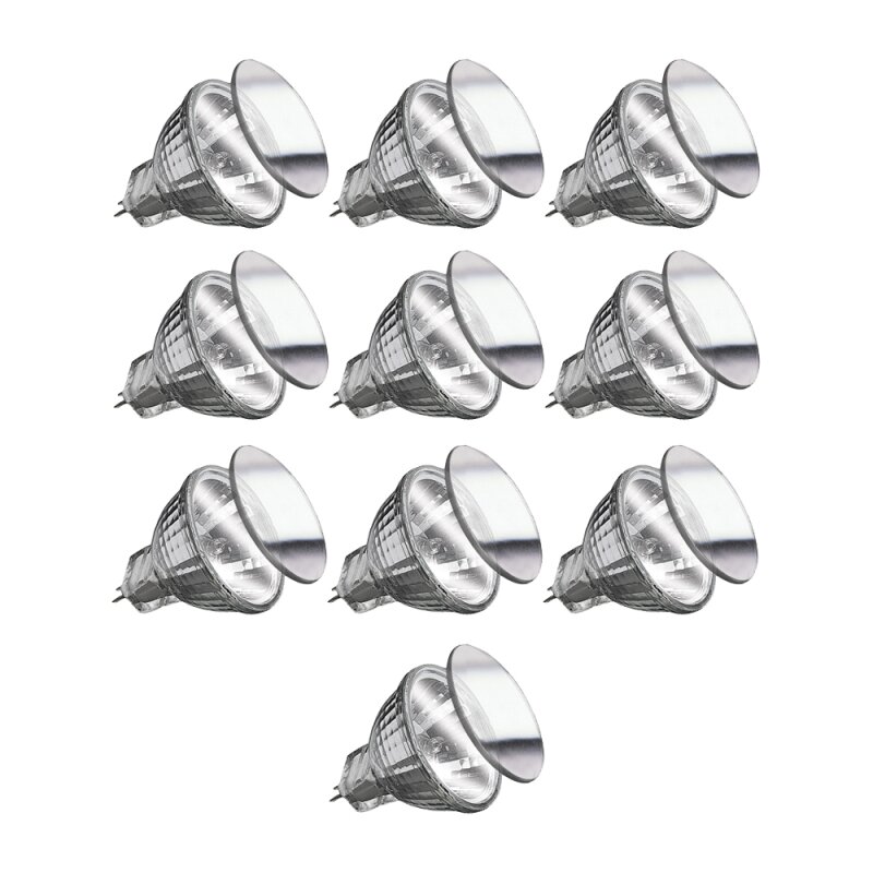10 x Paulmann Eco Halogen Reflektor Security Halo+ 28W GU4 12V 35mm S 10 x Paulmann Eco Halogen Reflektor Security Halo+ 28W GU4 12V 35mm S