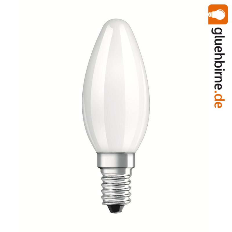 Osram LED Filament Leuchtmittel Kerzenform 2,8W = 25W E14 matt warmwe Osram LED Filament Leuchtmittel Kerzenform 2,8W = 25W E14 matt warmwe