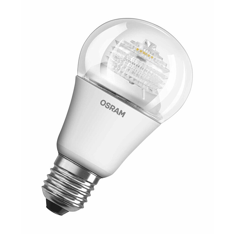 Osram LED Star Leuchtmittel Classic A 5W = 40W E27 klar warmweiß 2700