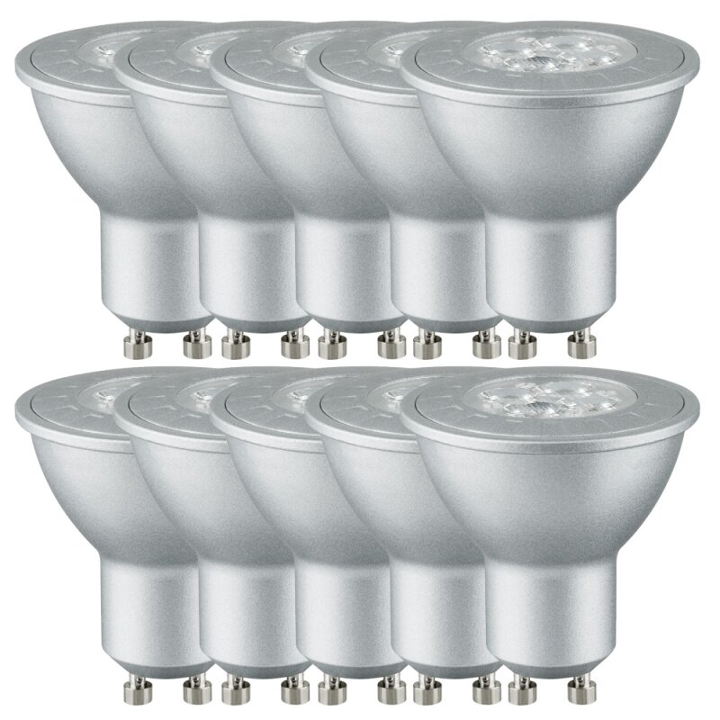 10 X Paulmann Led Leuchtmittel Reflektor 3 5w Gu10 Grün 25°