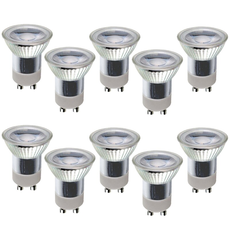 10 X Led Leuchtmittel Kleiner Reflektor Mr11 2w 20w Gu10 230v 200lm