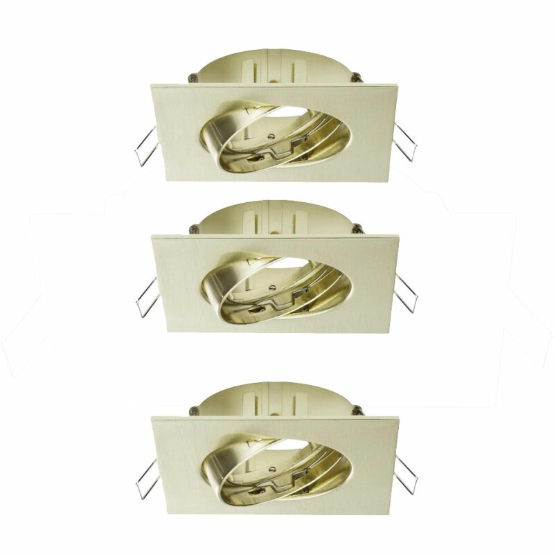 3 x Paulmann Einbauleuchten Spot Set + Basic Set kippbar Messing gebü 3 x Paulmann Einbauleuchten Spot Set + Basic Set kippbar Messing gebü