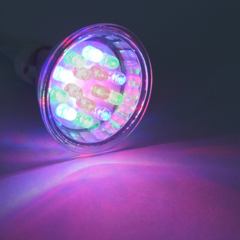 Paulmann Led Leuchtmittel Reflektor 1w Gu5 3 12v Rgb 7 Farben Flood 1