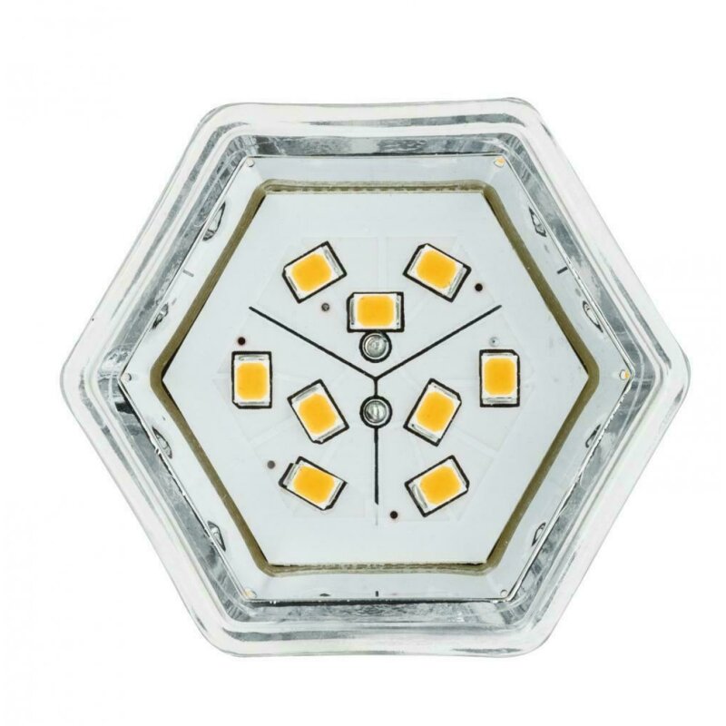 Paulmann LED Leuchtmittel Glas Reflektor Hexa 2W GU5,3 12V warmweiß 2 Paulmann LED Leuchtmittel Glas Reflektor Hexa 2W GU5,3 12V warmweiß 2