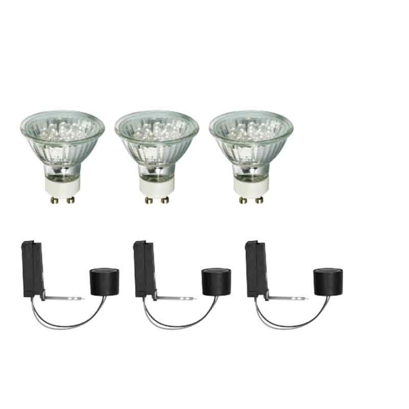 3 X Paulmann Led 2easy Einbauleuchten Basis Set 3 X 1w Gu10 Warmweiß