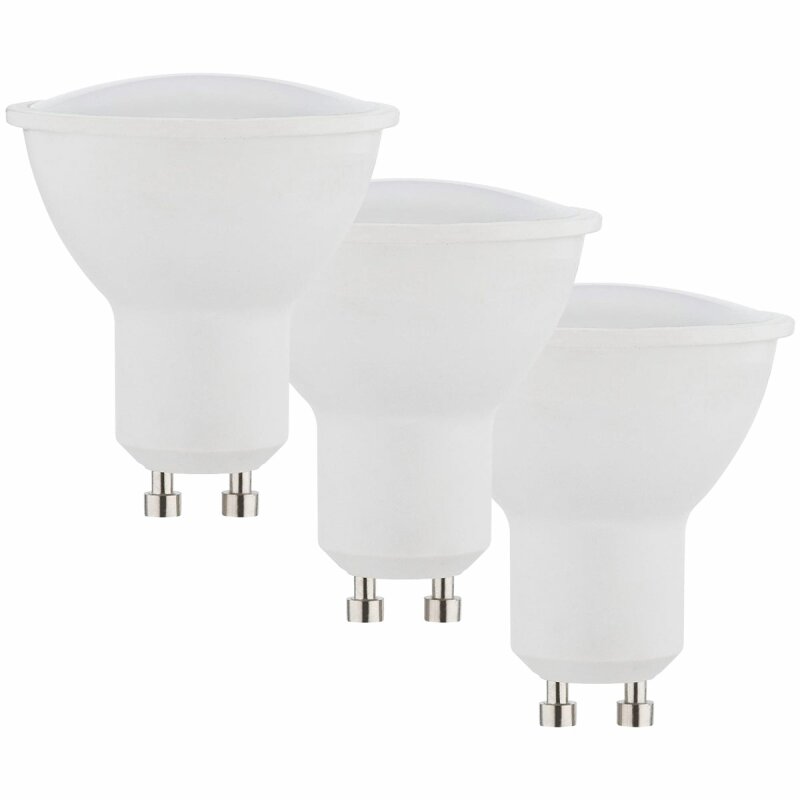 3 X Müller Licht Led Leuchtmittel Reflektor 6w 50w Gu10 Matt 470lm