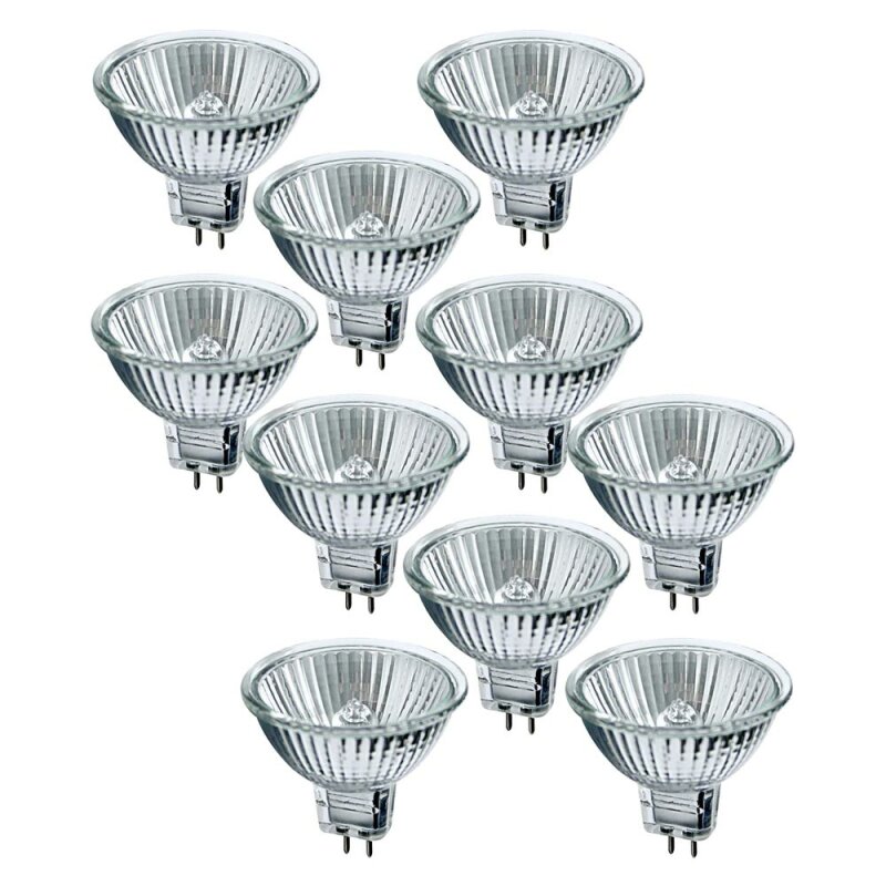 10 x Müller-Licht Halogen Leuchtmittel Reflektor MR16 20W GU5,3 200lm 10 x Müller-Licht Halogen Leuchtmittel Reflektor MR16 20W GU5,3 200lm