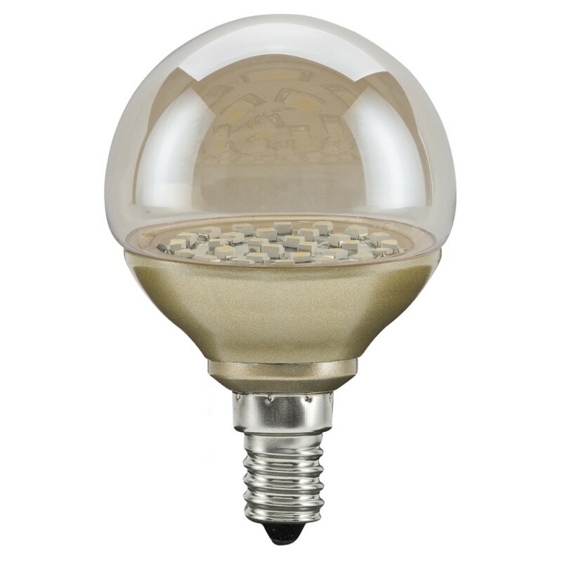 Paulmann Led Leuchtmittel Mini Globe G60 2 3w E14 Gold Gelüstert Warm
