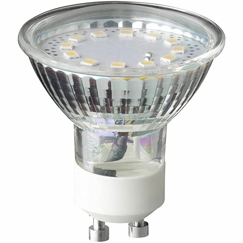Wofi Led Leuchtmittel Reflektor 3w Gu10 Klar 250lm Warmweiß 3000k Max