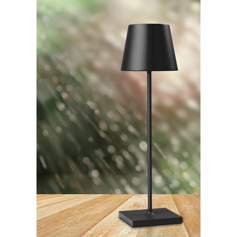 LED Akku Tischleuchte dimmbar ohne Kabel innen amp au 223 en warmwei 223 IP54