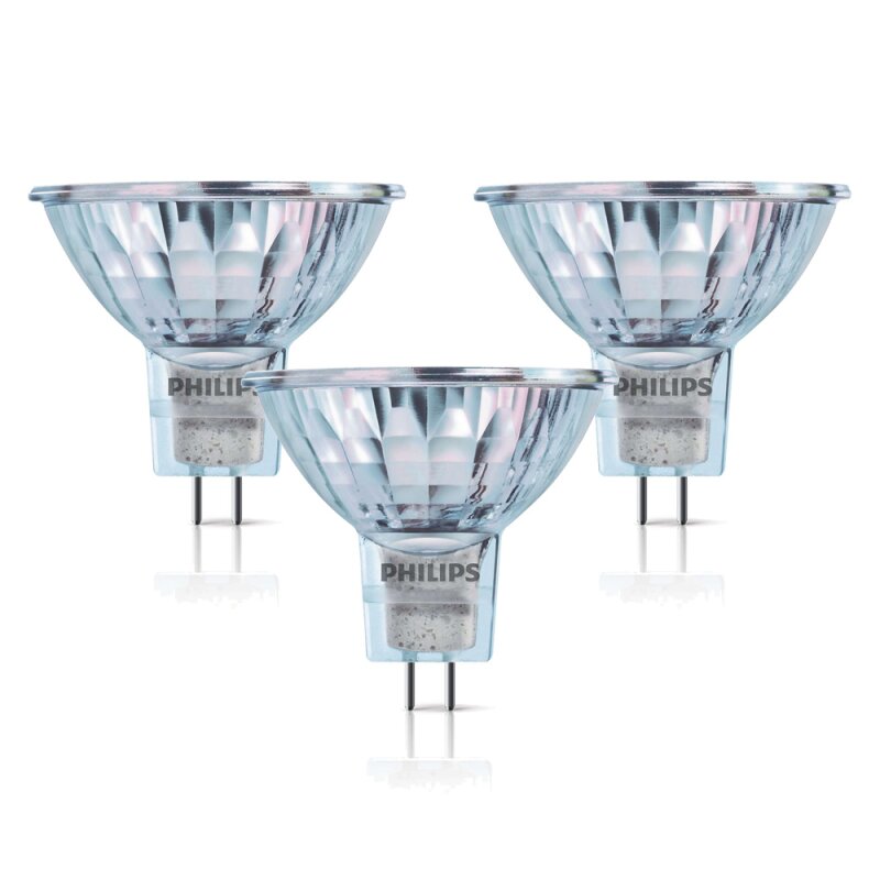 3 x Attralux Halogen Leuchtmittel MR16 Reflektor 35W GU5,3 12V 430lm 3 x Attralux Halogen Leuchtmittel MR16 Reflektor 35W GU5,3 12V 430lm