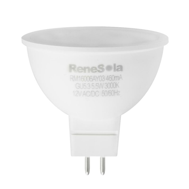 Renesola Led Leuchtmittel Mr16 Reflektor 5 5w 40w Gu5 3 400lm Warmw