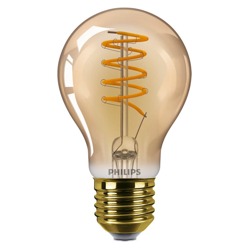 Philips LED Spiral Filament Leuchtmittel Birnenform 5,5W = 25W E27 go Philips LED Spiral Filament Leuchtmittel Birnenform 5,5W = 25W E27 go