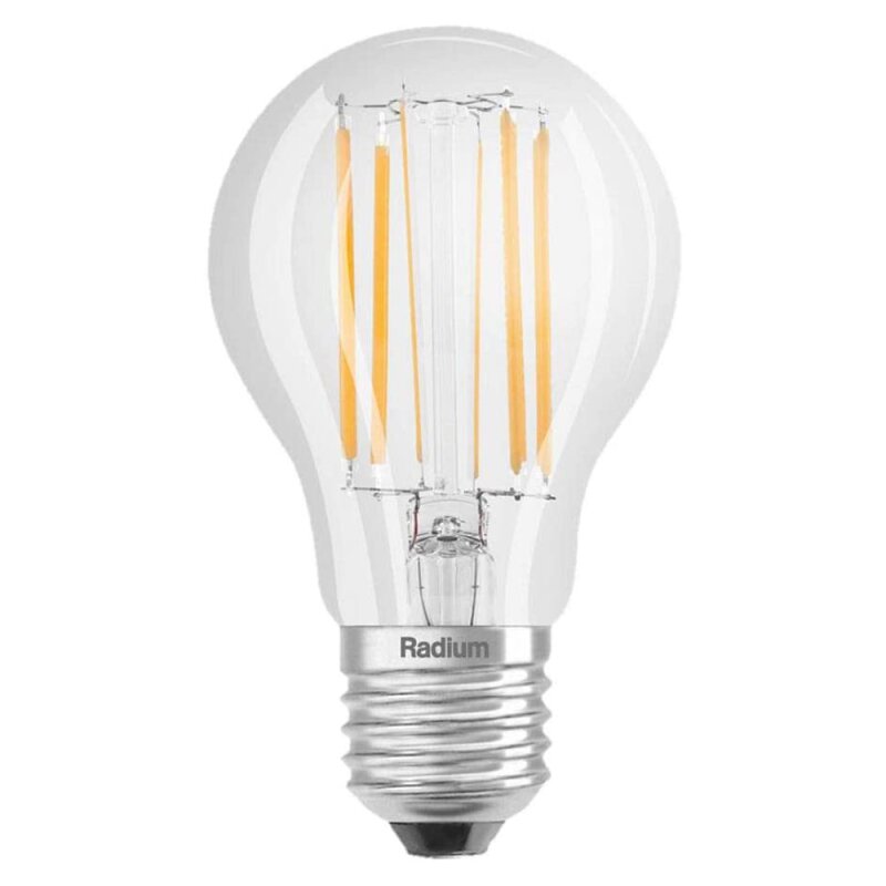 Radium LED Filament Leuchtmittel Birnenform A60 7,5W = 75W E27 klar 1 Radium LED Filament Leuchtmittel Birnenform A60 7,5W = 75W E27 klar 1