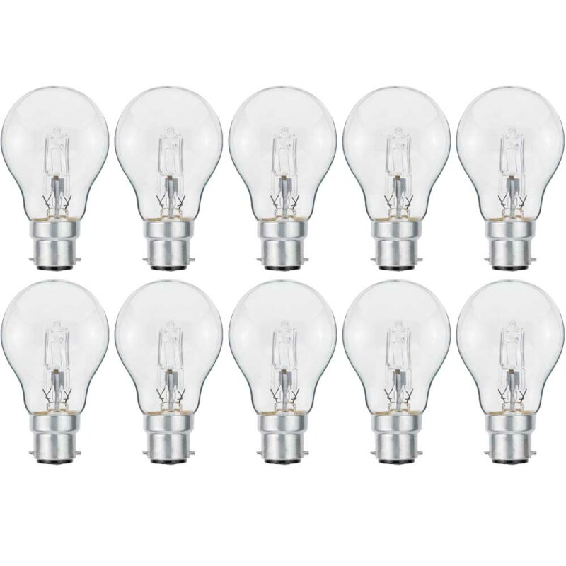 10 x Luminizer Eco Halogen Leuchtmittel Birnenform A55 28W = 34W B22 10 x Luminizer Eco Halogen Leuchtmittel Birnenform A55 28W = 34W B22