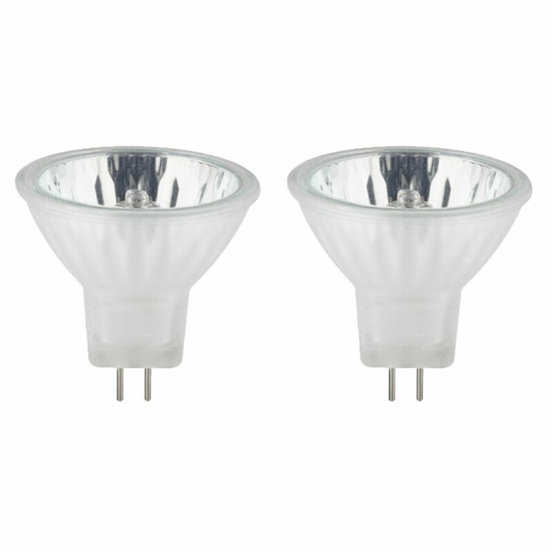 Halogen Reflektorlampe Quadro 20w Gu5 3 2000h Silber Warmweiß Dimmbar