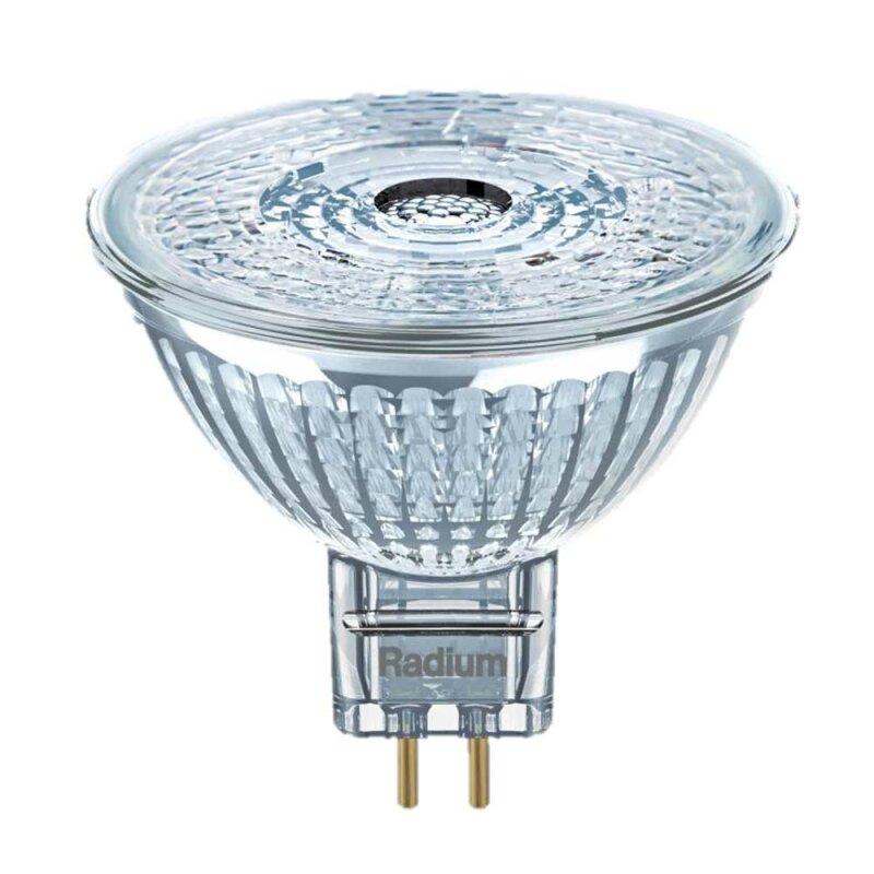 Radium Led Leuchtmittel Mr16 Glas Reflektor Retrofit 4 6w 35w Gu5 3
